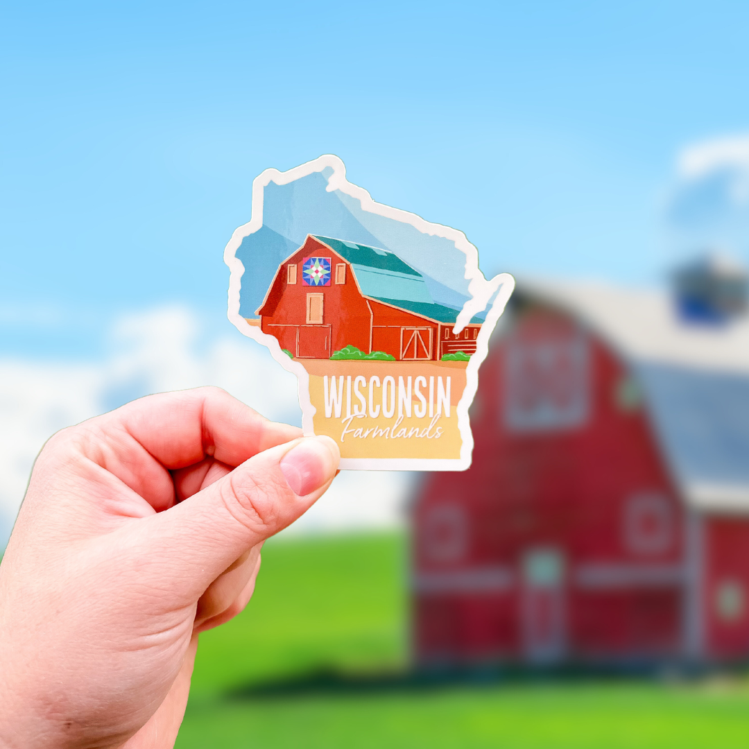 Wisconsin Farmlands Decal – Discover Wisconsin